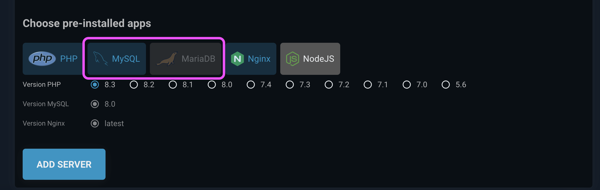 Database | FlashPanel